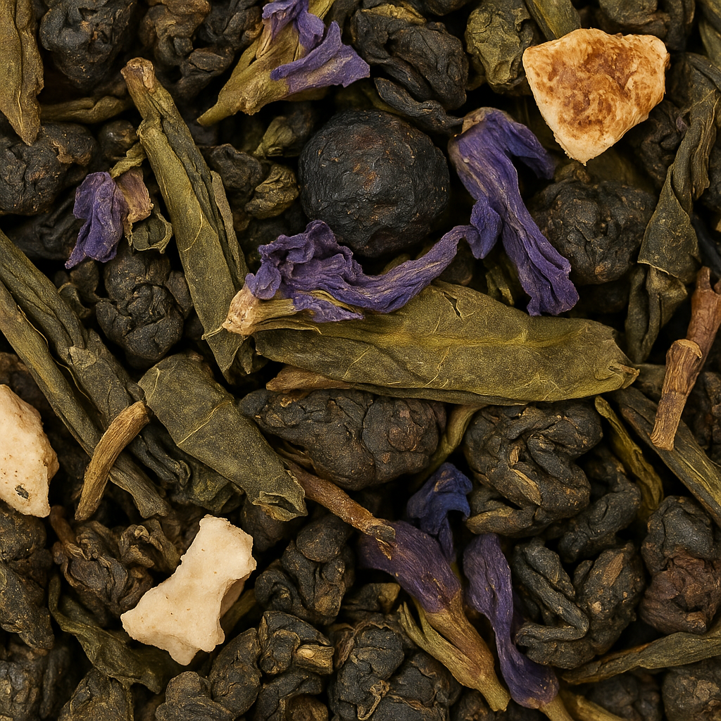 Minty Blue - Thé Oolong Myrtille - Menthe – Renaissance Tea